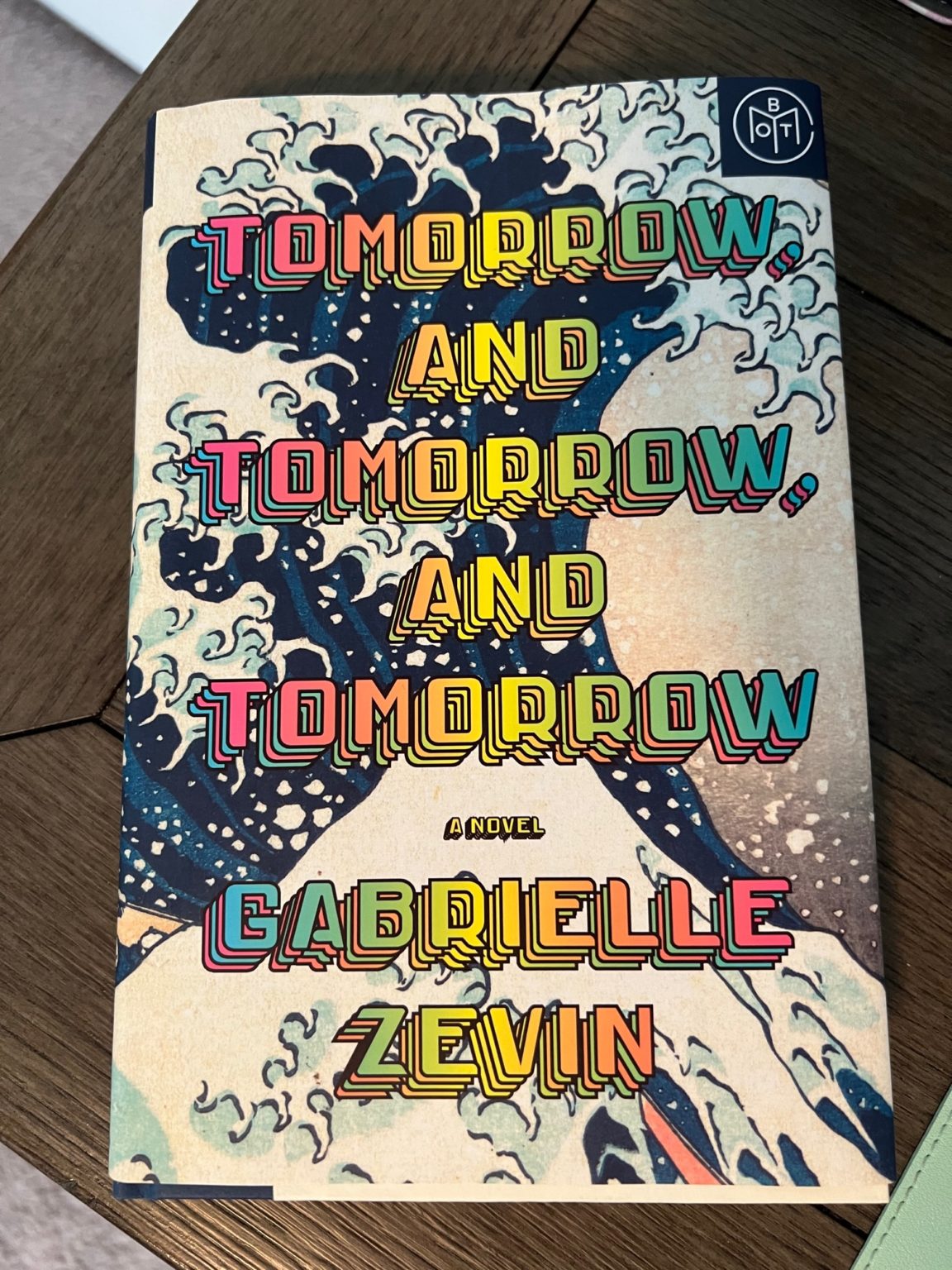 Tomorrow, and Tomorrow, and Tomorrow - Behind the Book Blog